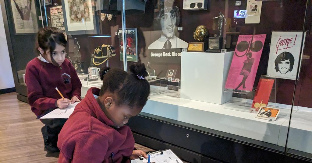 National Football Museum’s iconic collection inspires pupils during ...