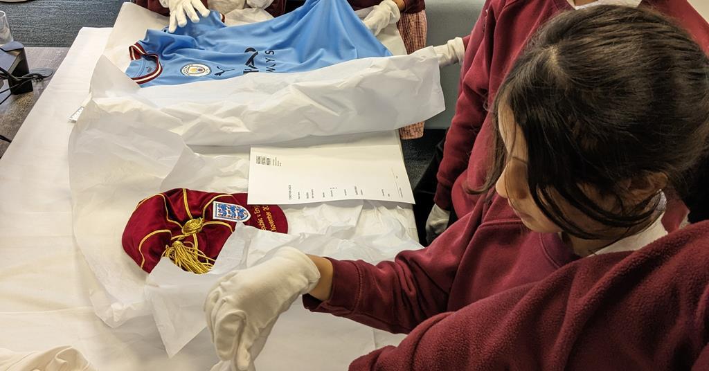National Football Museum’s iconic collection inspires pupils during ...