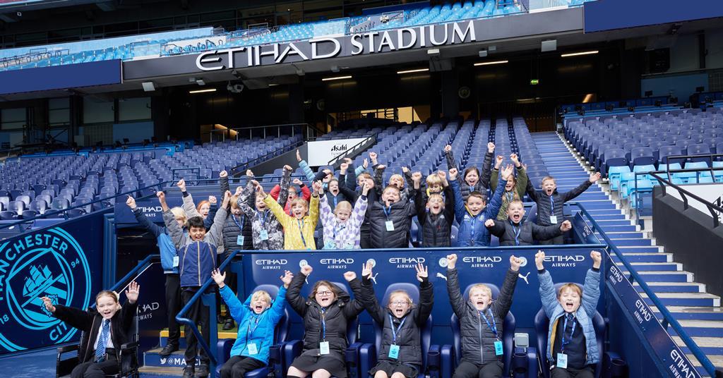 Man City: award-winning school tours at the Etihad Stadium | School ...