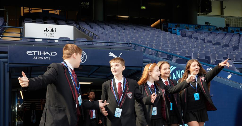 Man City: award-winning school tours at the Etihad Stadium | School ...