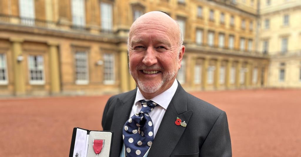 Graham Yandell receives MBE at Buckingham Palace | News & Ideas ...