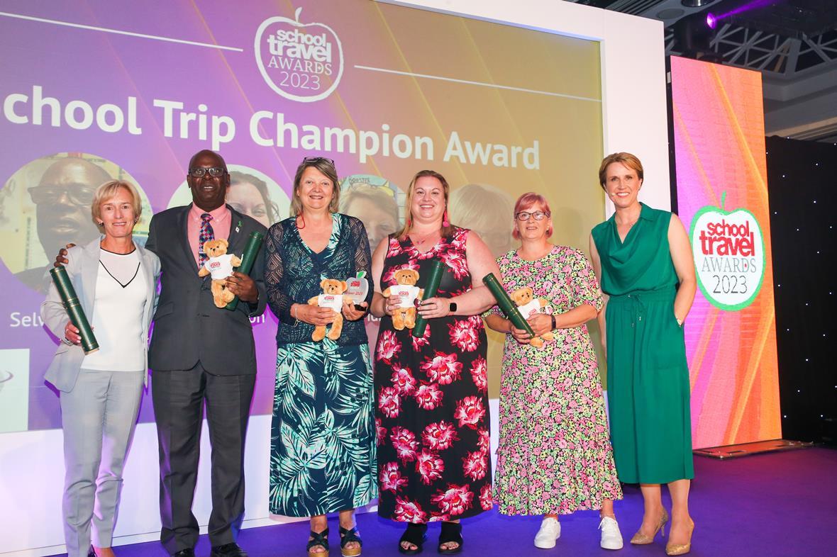 Find out about the… School Trip Champion Award | School Travel Awards ...