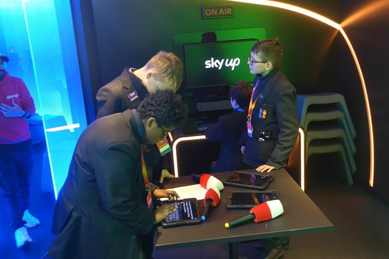 Highlights of a school trip to the Sky Studios HQ in London | School ...